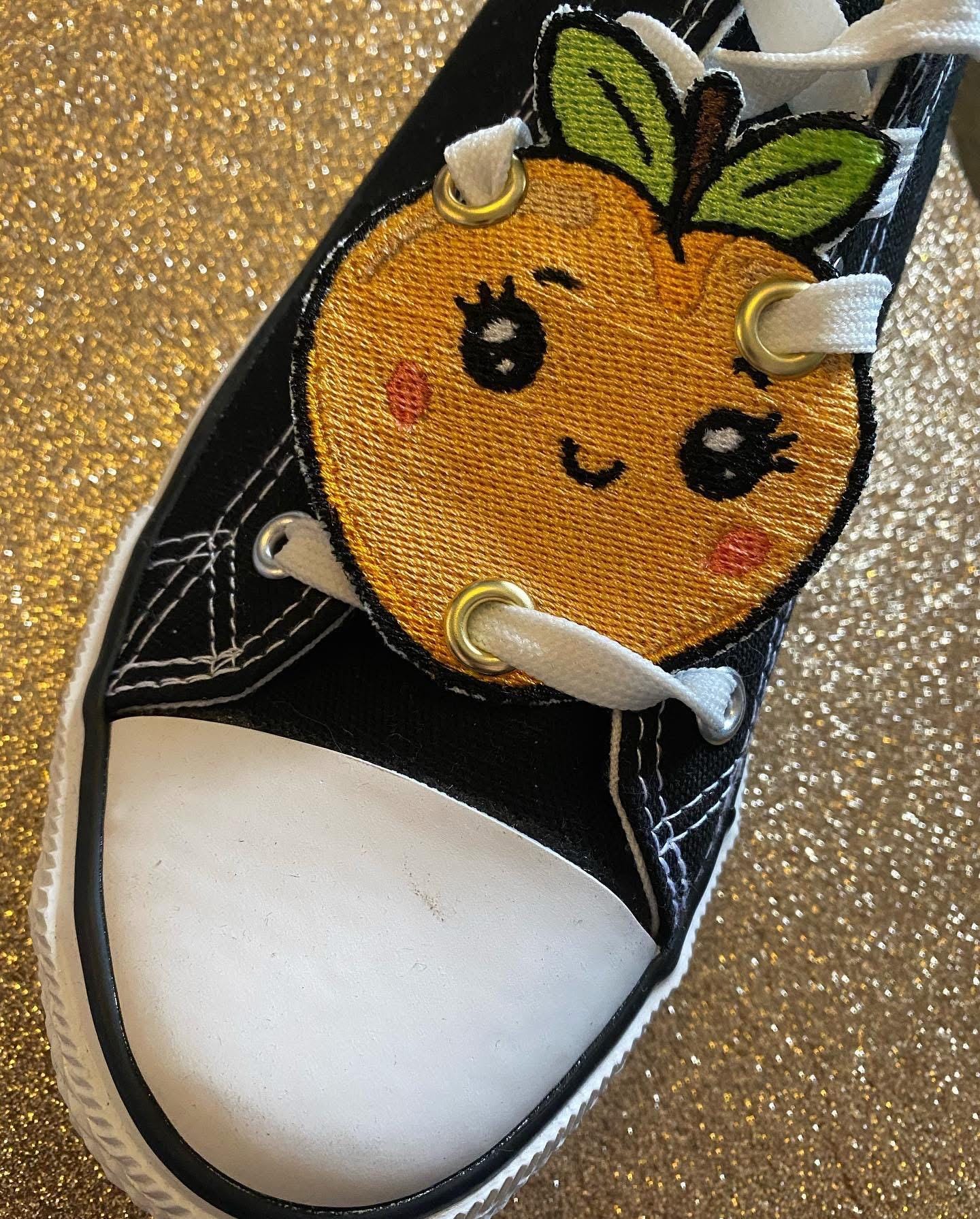 Kawaii Peach Embroidery Machine Digital Design - Etsy