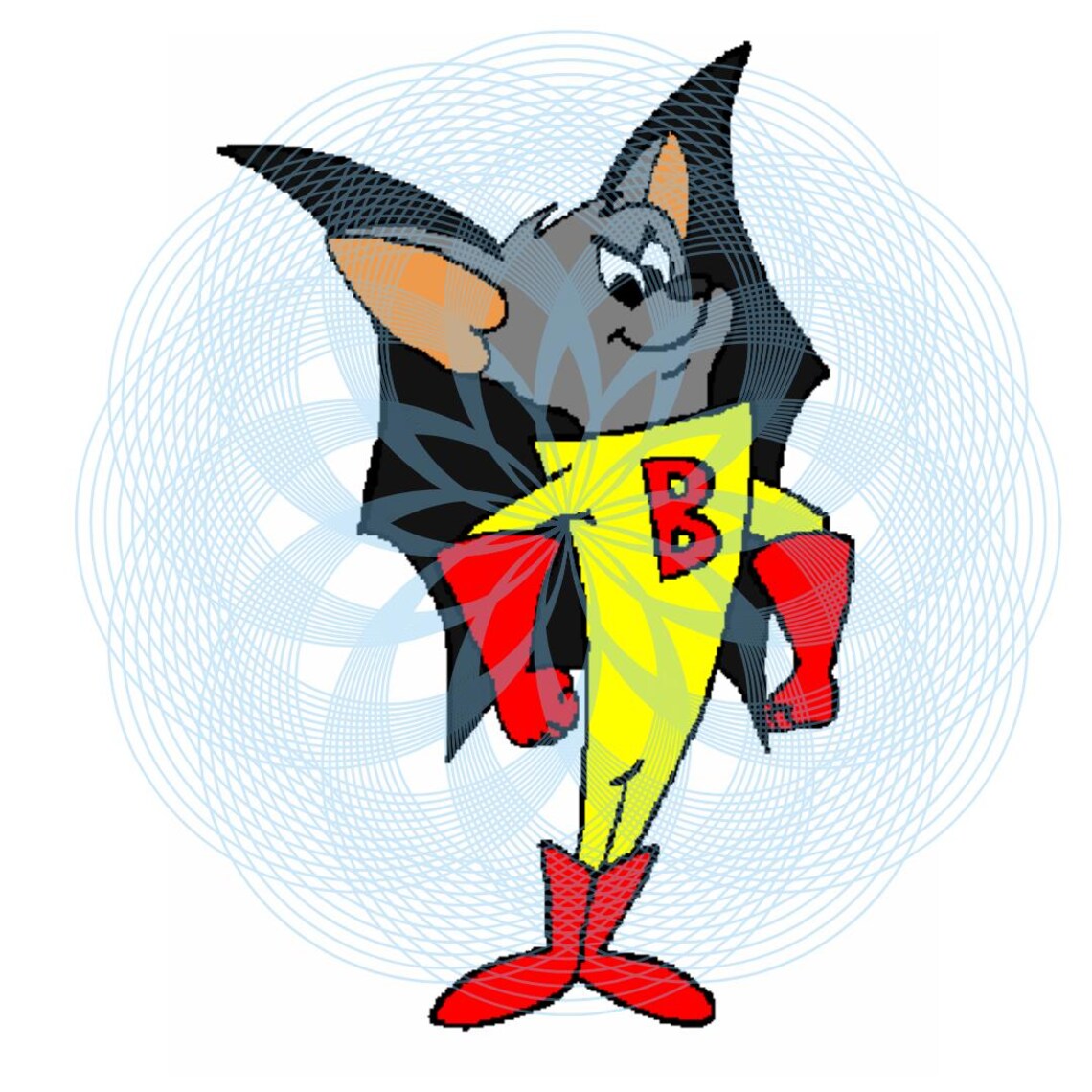 Batfink Embroidery Design – Digital Download - Etsy