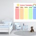 Kids' Planner Bundle Rainbow Edition, Digital Weekly Planner, Homework ...