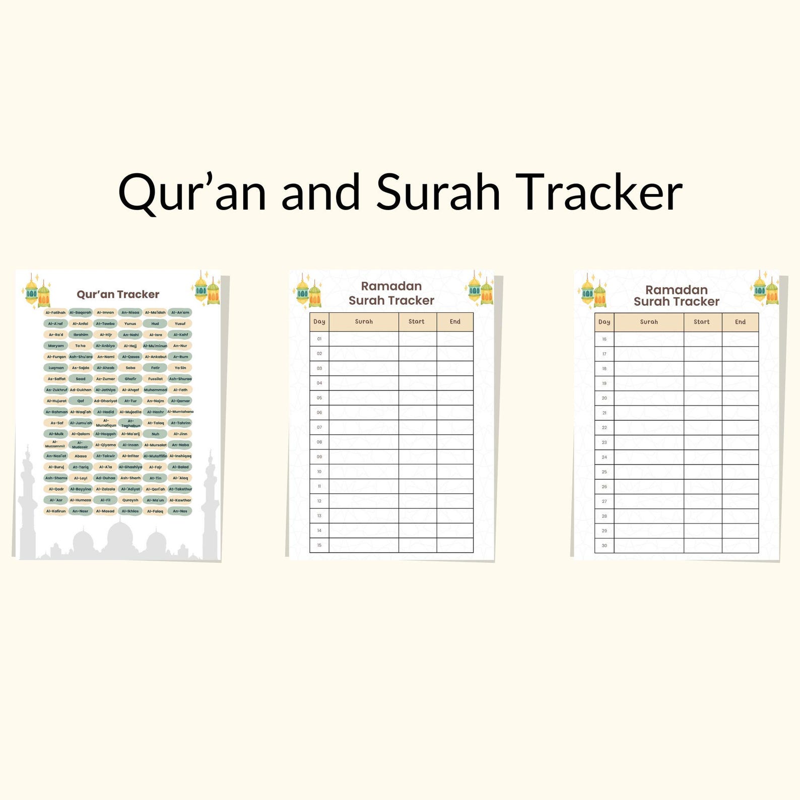 Ramadan Journal for Kids Printable PDF | 43 Page Islamic Activity ...