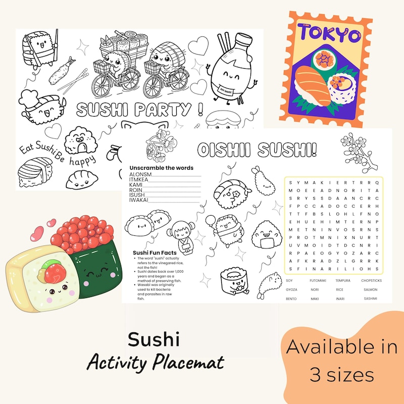 Sushi Tables - Etsy