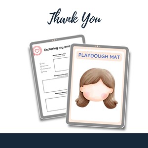 Emotion Flashcards and Playdough Mat Bundle, Emotion Activity Pack for ...