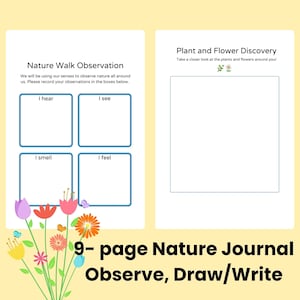 Spring Scavenger Hunt Printable for Kids, Nature Scavenger Hunt ...