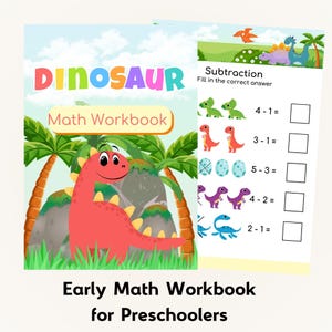 Printable Dinosaur Activities for Kids, Homeschool Printable, Tracing ...