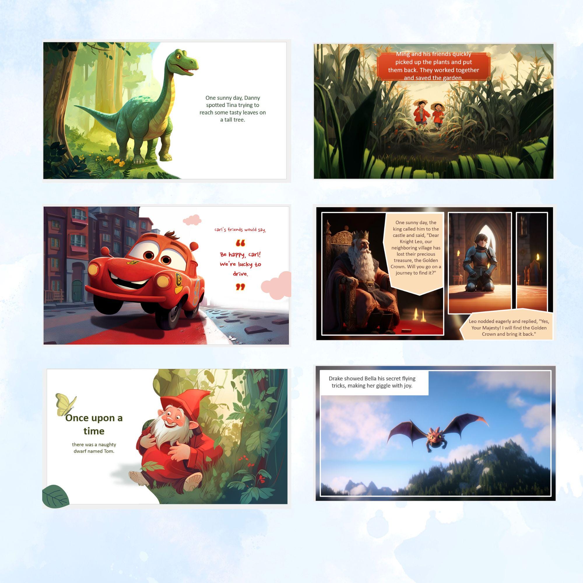 Kids Storybook Powerpoint Templates: 75 Editable Children's Book Slides ...