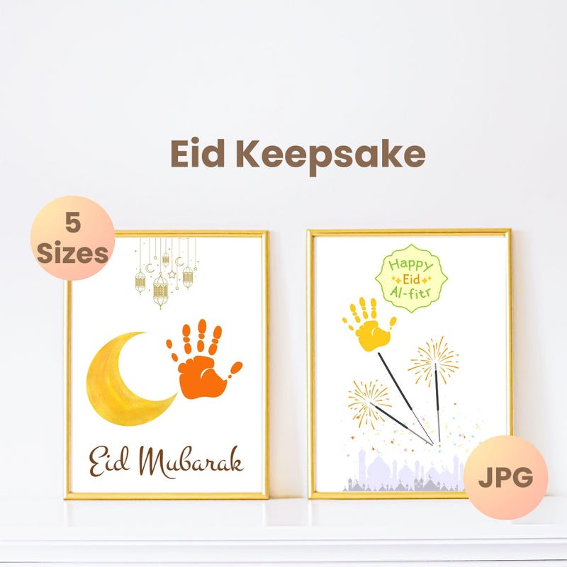 Ramadan Handprint Craft - Etsy