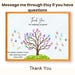 Printable Teacher Appreciation Gift, Fingerprint Tree Editable Canva ...