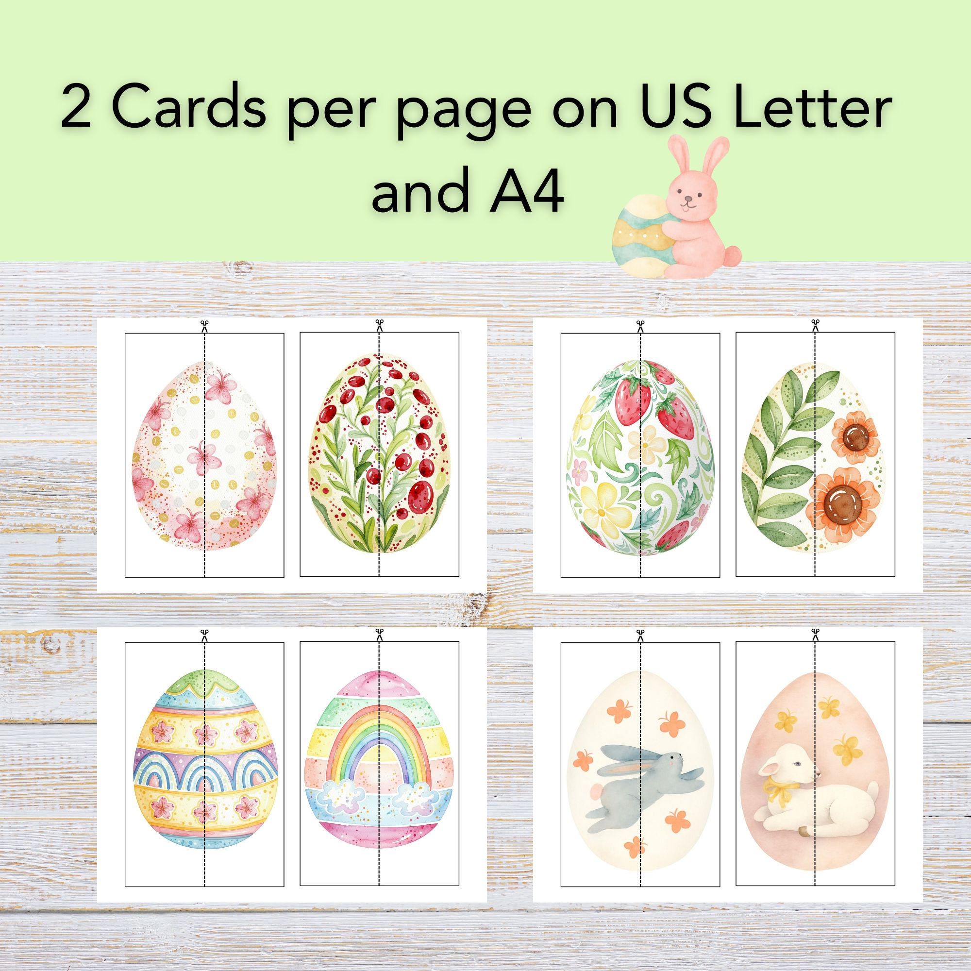 Easter Egg Matching Game | Printable Memory Activity for Kids & Seniors ...