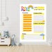 Kids' Planner Bundle Rainbow Edition, Digital Weekly Planner, Homework ...