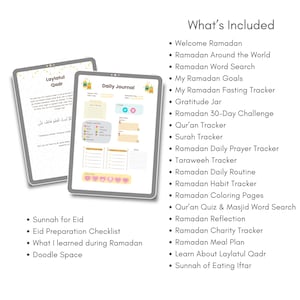 Printable Ramadan Journal for Kids, Ramadan Fasting and Prayer Journal ...