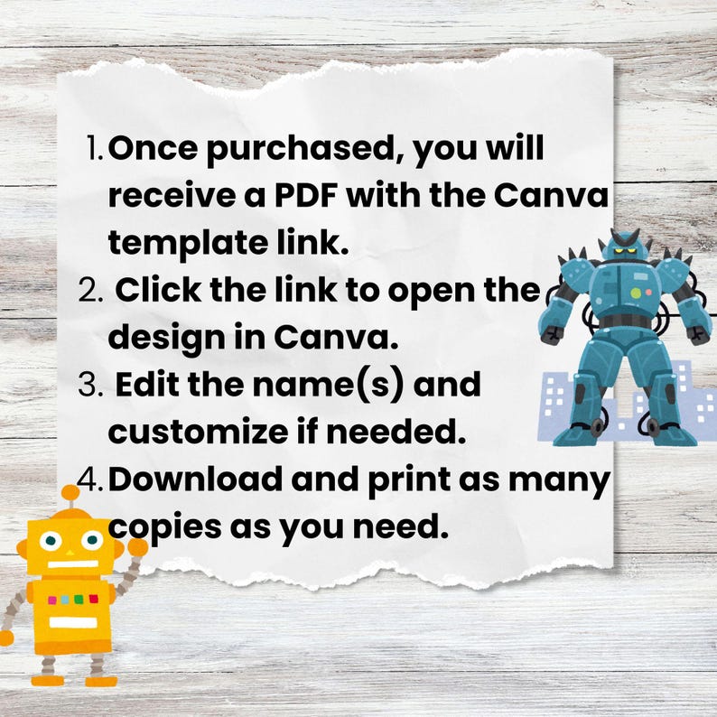Editable Robot Birthday Activity Placemat | Robot Coloring & Games ...
