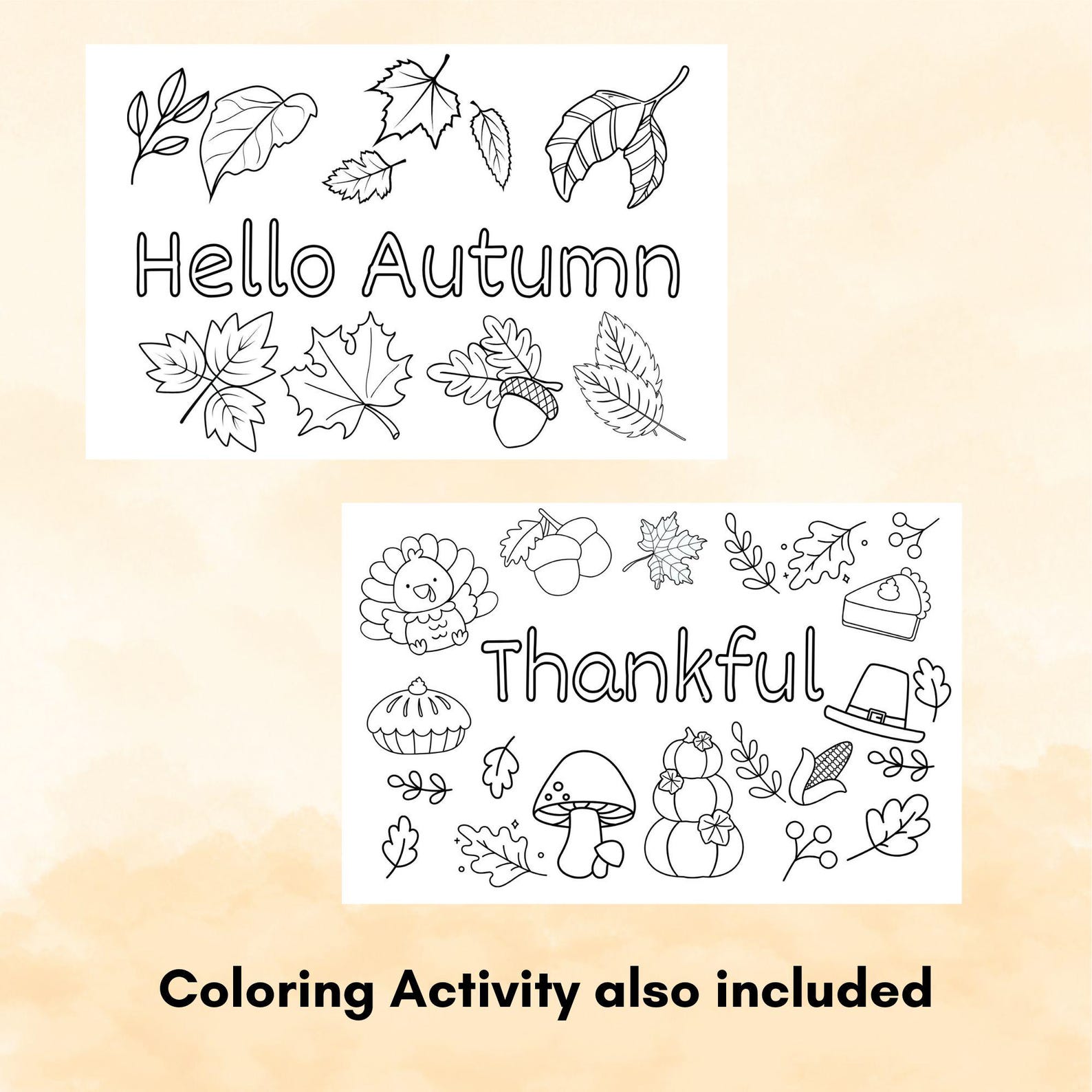 Thanksgiving Fingerprint Tree Craft: Gratitude Activity for Kids (canva ...