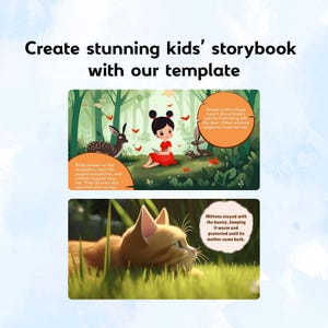 Kids Storybook Powerpoint Templates: 75 Editable Children's Book Slides ...