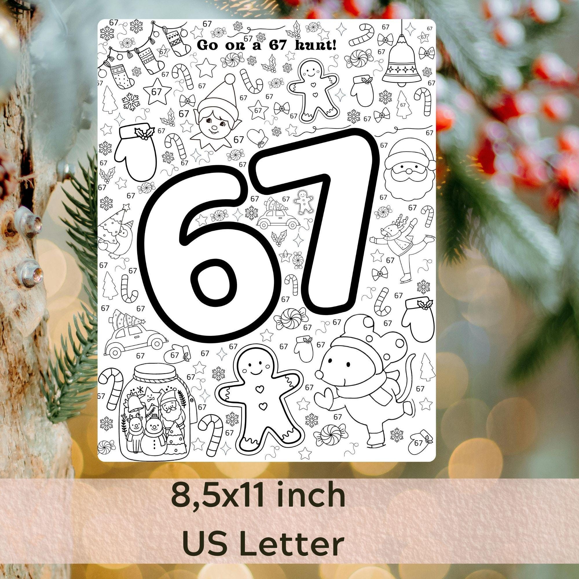 67 Elf Christmas Activity Booklet, Editable Canva Template (printable ...