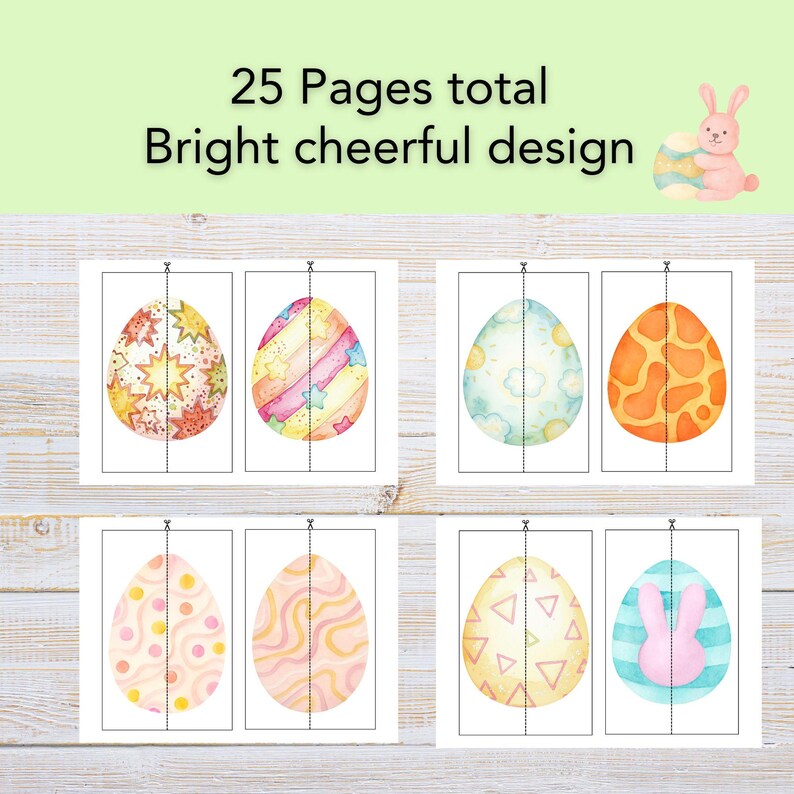 Easter Egg Matching Game | Printable Memory Activity for Kids & Seniors ...