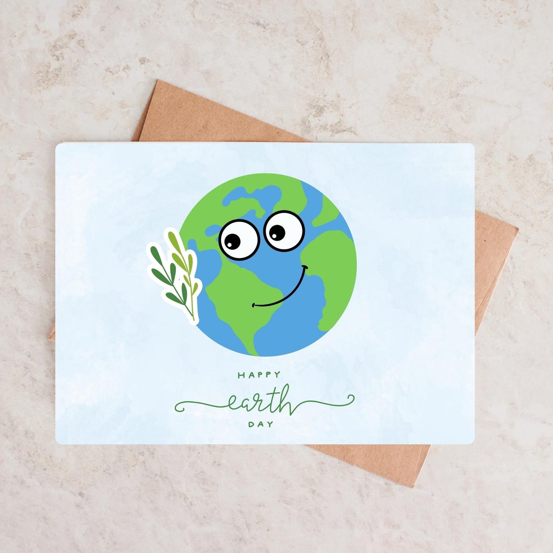 Earth Day Handprint Craft for Preschoolers, Printable Earth Day ...