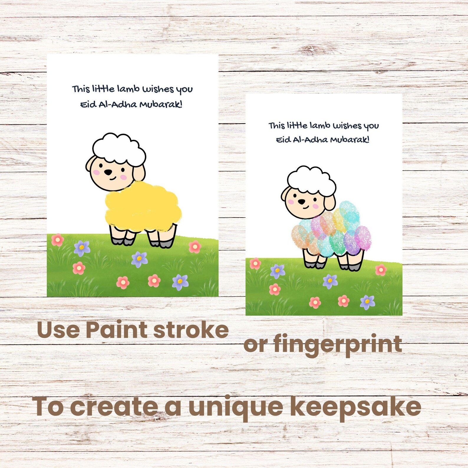 Eid Al Adha Handprint Craft, Kids Handprint Craft, Eid Keepsake ...