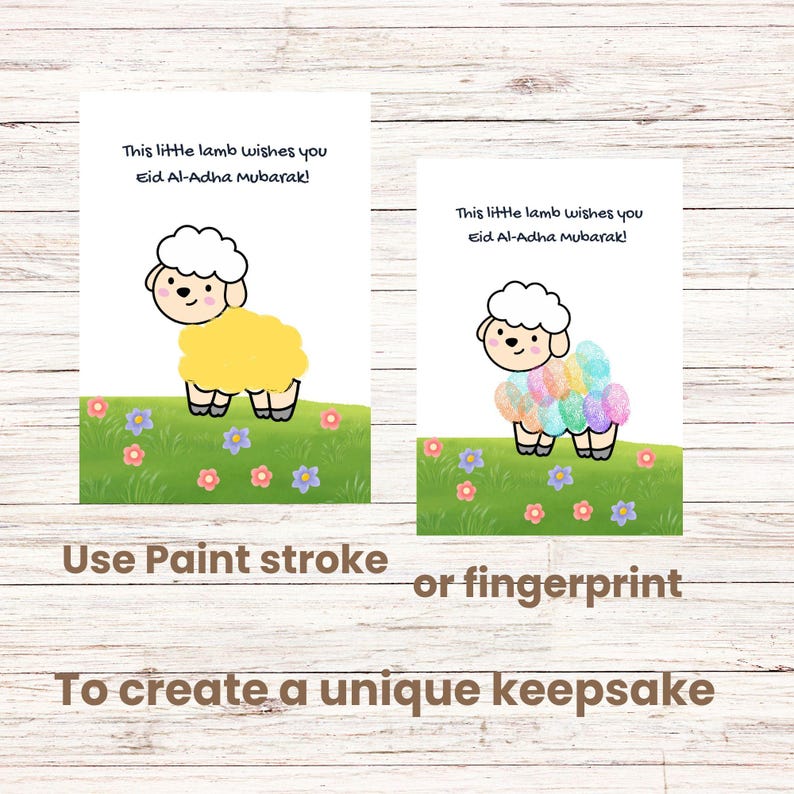 Eid Al Adha Handprint Craft, Kids Handprint Craft, Eid Keepsake ...