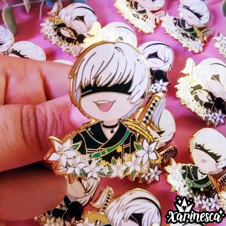 FF7 Chibi Enamel Pins Cloud // Tifa // Barret // Aerith // Zack ...