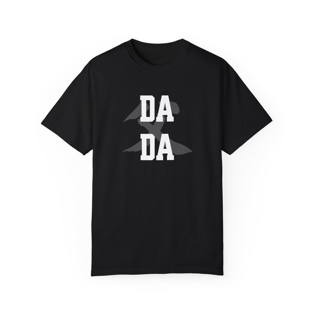Bold Japanese Kanji Letter "father" DADA Unisex Garment-dyed T-shirt ...