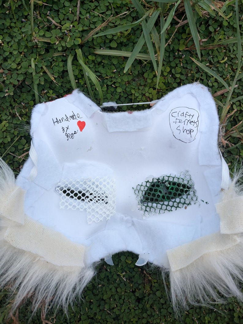 Battle-scarred Cat Therian Mask - Etsy