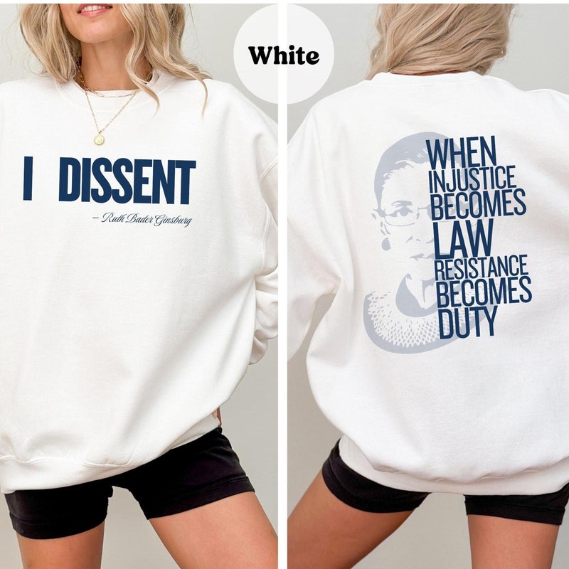 Rbg Sweatshirt - Etsy