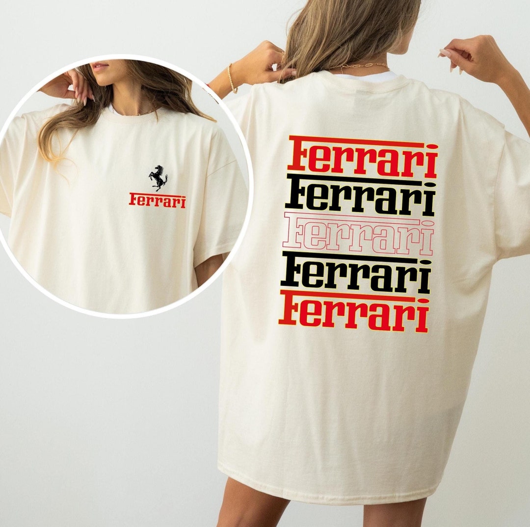 Comfort Colors® Ferrari Shirt, Formula One T-shirt, Inspired Aesthetic ...