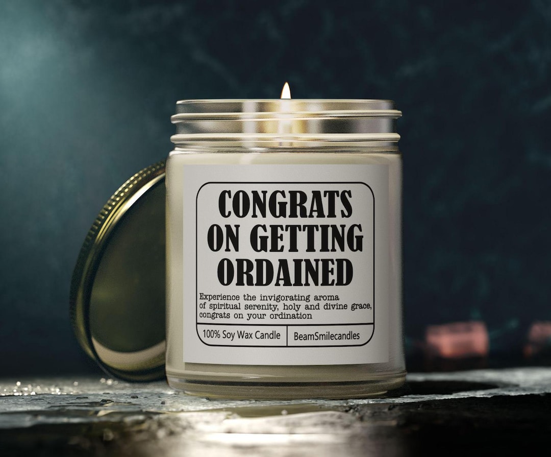 Ordination Ceremony Gift, Congrats on Getting Ordained, Church Minister ...