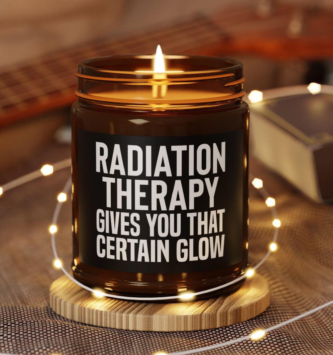 Scented Soy Candle: Radiation Therapy Gift, Cancer Awareness - Etsy