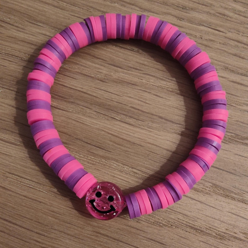 Clay Bead Emoji Bracelet - Etsy UK