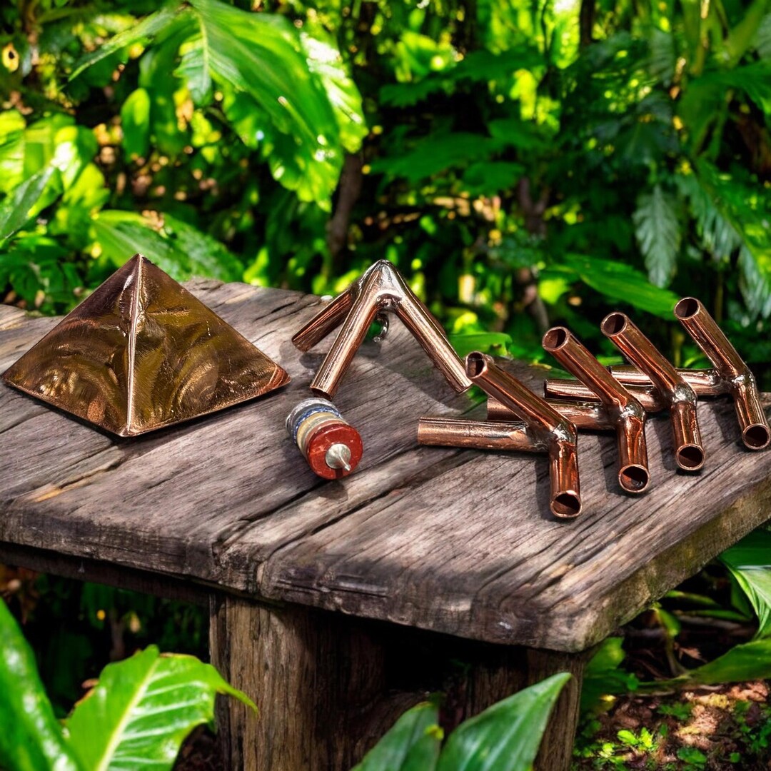 Giza M Type 1 Inch Copper Meditation Pyramid Kit Without Copper Main ...