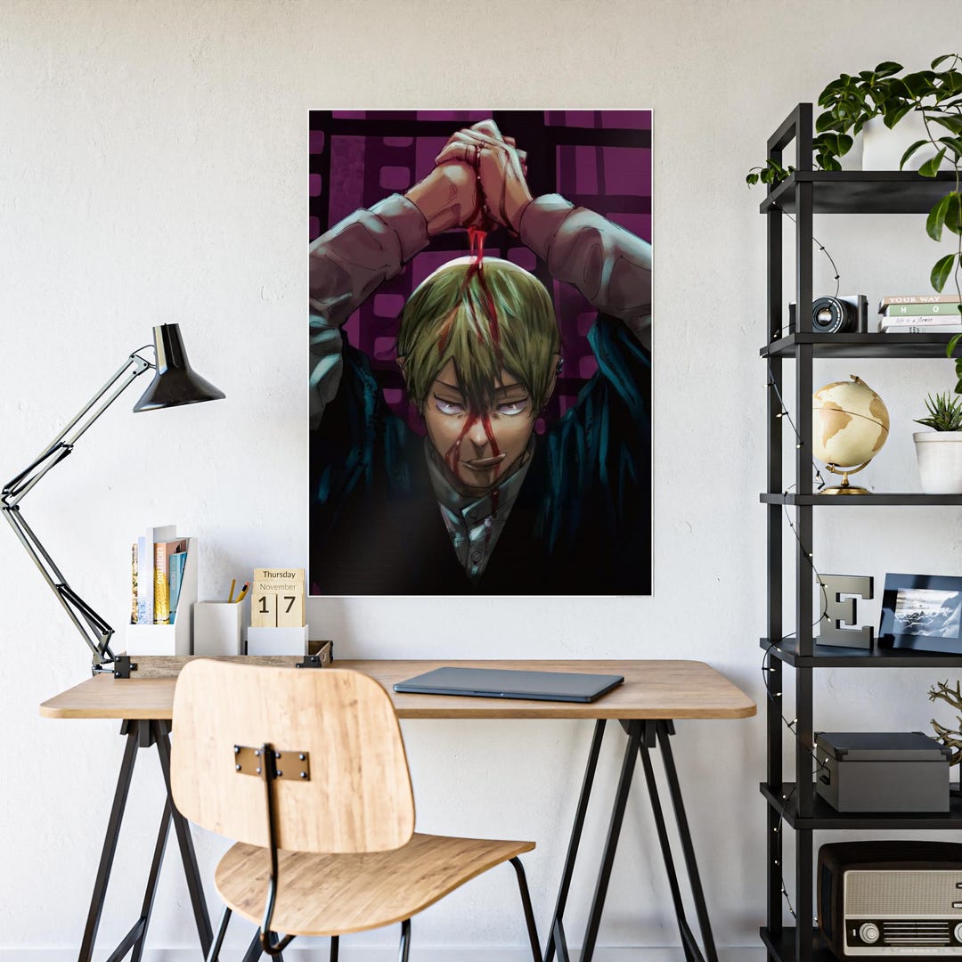 Naoya Zenin JJK Poster – Jujutsu Kaisen Manga Wall Art - Etsy