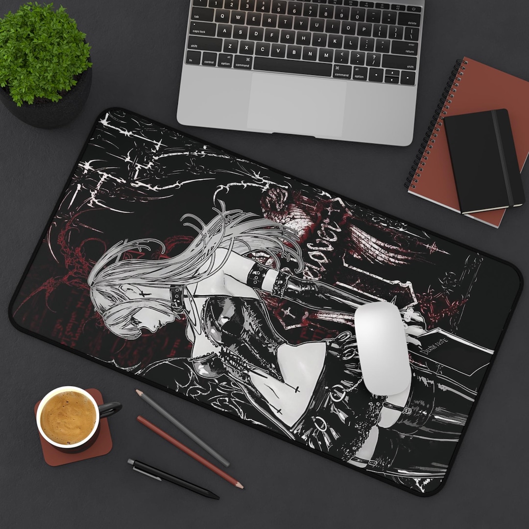 Death Note, Misa Amane, Gaming Mousepad, Desk Mat, Laptop Pad, Desk ...