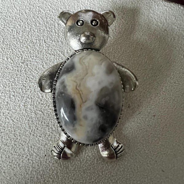 Bear Brooch - Etsy UK