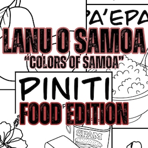 Learn Colors in Samoan | Food Edition | Printable PDF Digital Download ...