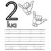 Counting in Samoan: Printable Coloring Pages for Kids | Digital ...