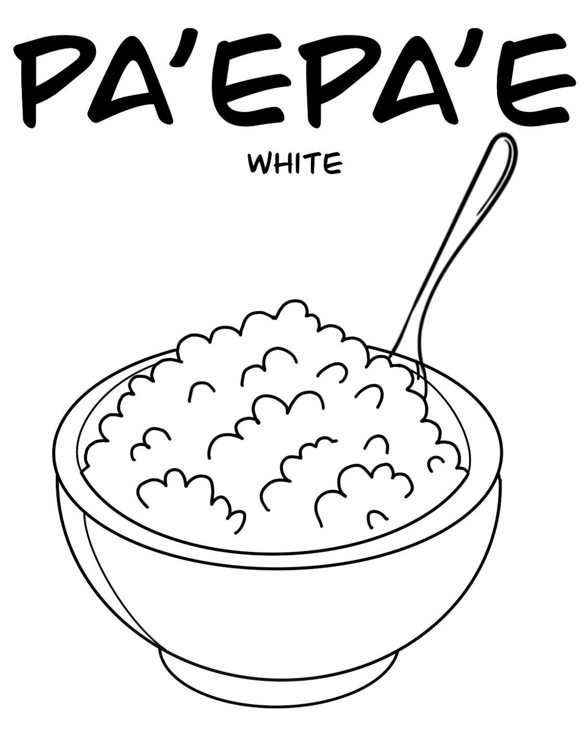 Learn Colors in Samoan | Food Edition | Printable PDF Digital Download ...