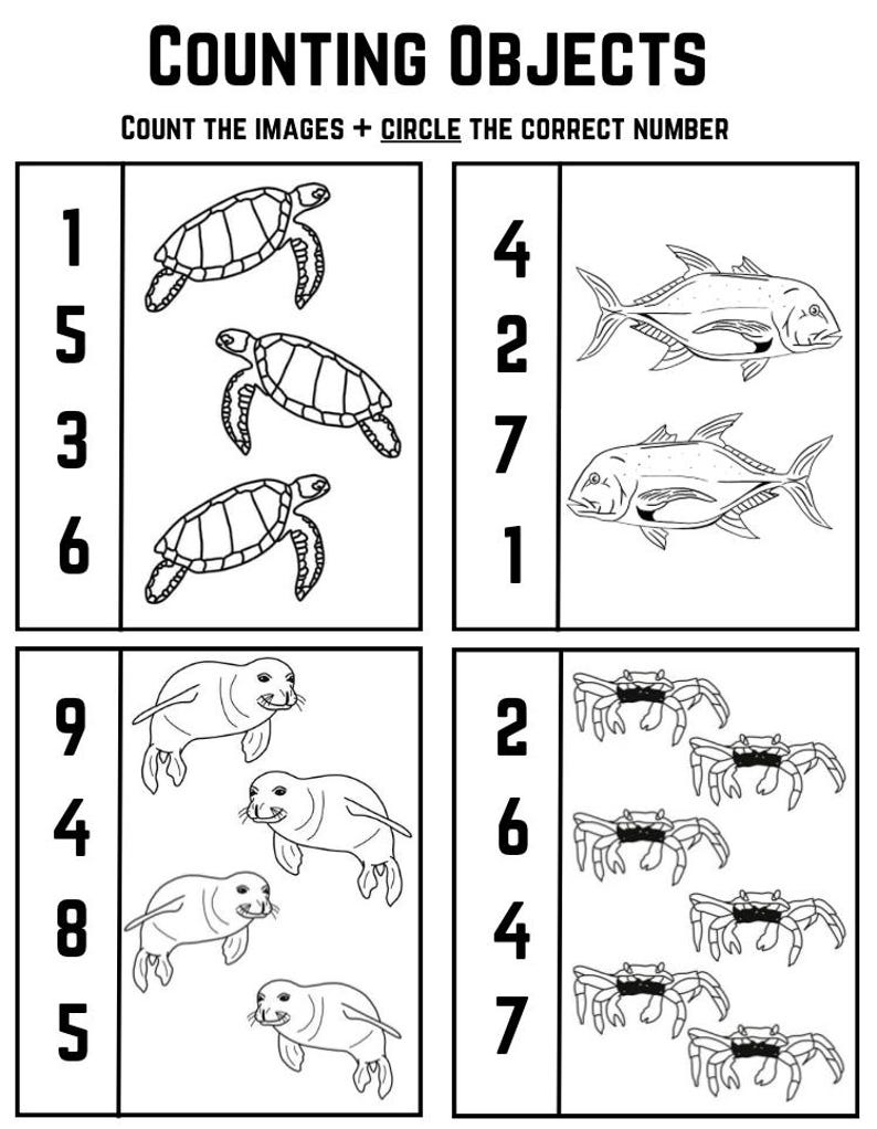 Dive Into Learning! Printable Workbook for Kids - Etsy