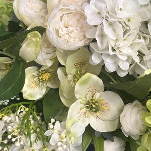 Artificial Hydrangea Long Garland 180cm – Wedding Floral Decoration for ...