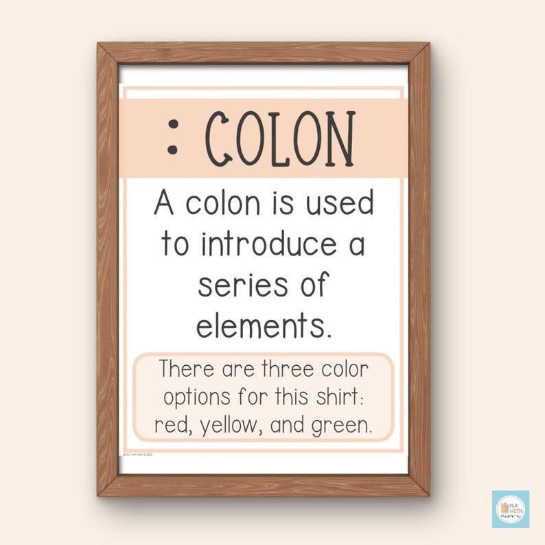 Punctuation Posters | 10 Printable Posters - Etsy