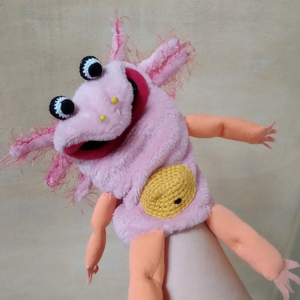 Axolotl Puppet - Etsy