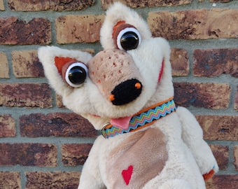 Furry Dog Full Body Hand Puppet - Etsy