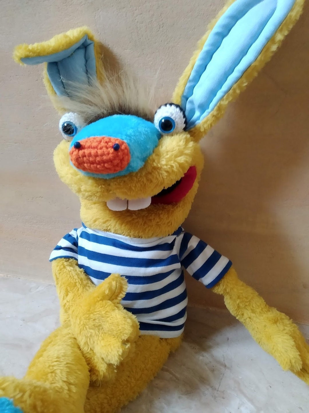 Bunny - Full Body Hand Puppet - Etsy