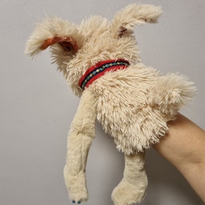 Furry Dog - Full Body Hand Puppet - Etsy