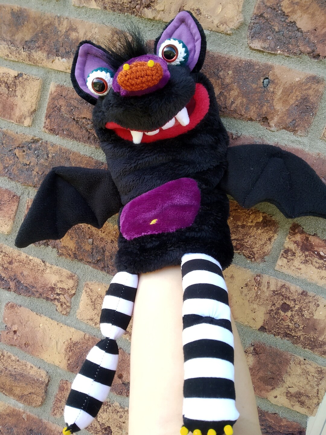 Bat Full Body Hand Puppet - Etsy