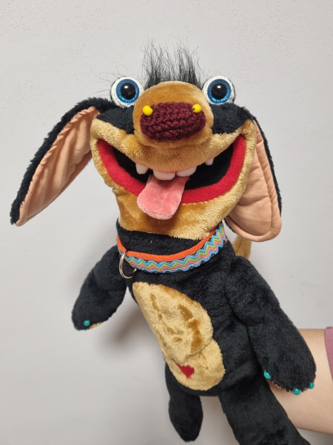 Dachshund - Dog - Full Body Hand Puppet - Etsy