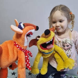 Dachshund - Dog - Full Body Hand Puppet, - Etsy