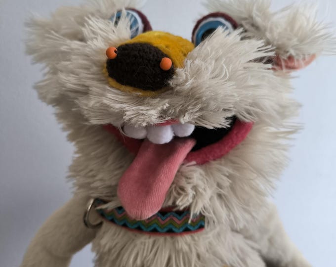 Furry Dog - Full Body Hand Puppet - Etsy