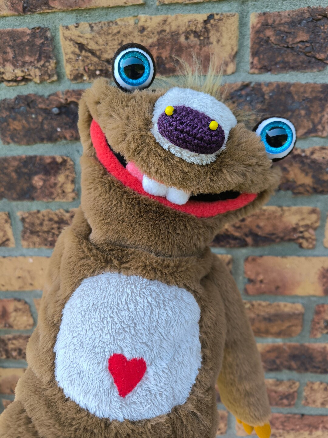 Sloth - Full Body Hand Puppet - Etsy