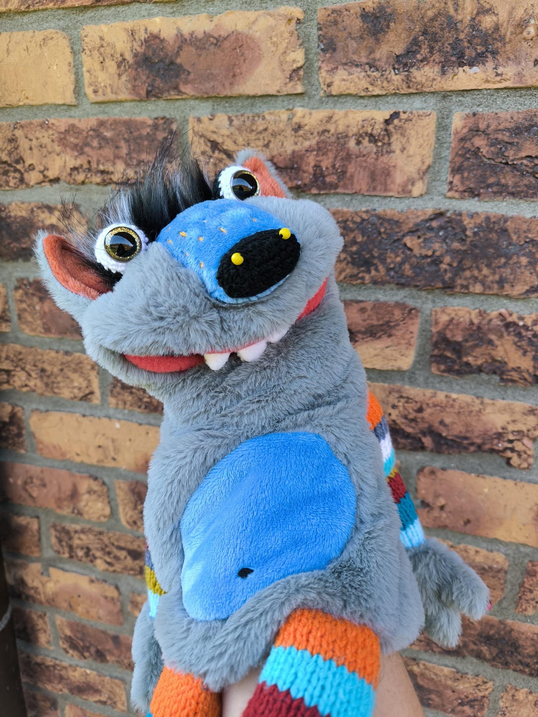 Wolf- Full Body Hand Puppet - Etsy